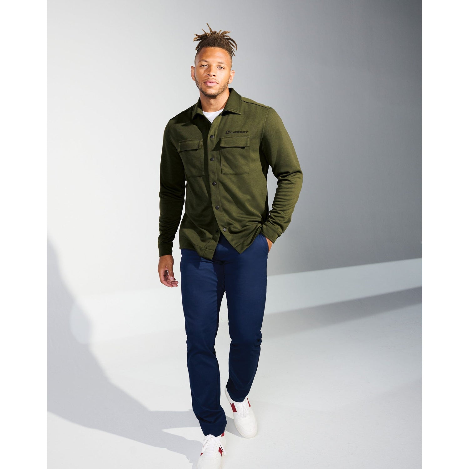 Jacket - Mercer+Mettle™ Double-Knit Snap Front Jacket – Lippert Swag